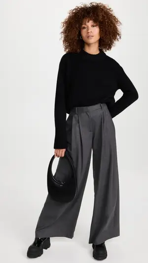 LISA YANG Sony Cashmere Sweater - Black