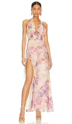 Orchid Garden Cover-up Dress