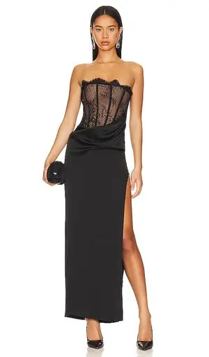 Nbd Nalani Maxi Dress - Black