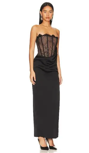 Nbd Nalani Maxi Dress - Black
