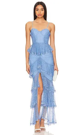 Majorelle Ruffled Dresses