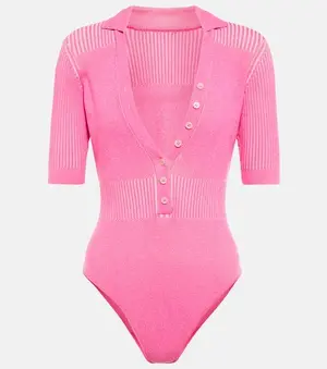 Jacquemus Le Body Yauco Bodysuit - Pink