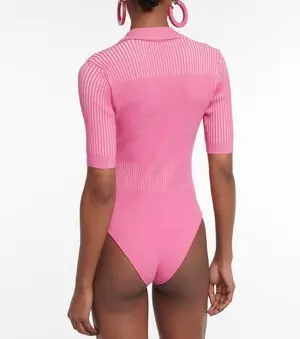 Jacquemus Le Body Yauco Bodysuit - Pink