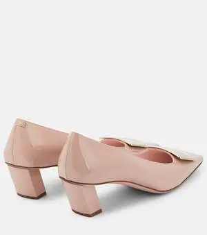 ROGER VIVIER Belle Vivier Patent Leather Pumps