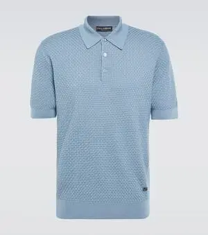 Men's Dolce & Gabbana Blue Polos