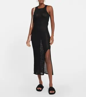 TOM FORD Harrison Embroidered Slides - Black