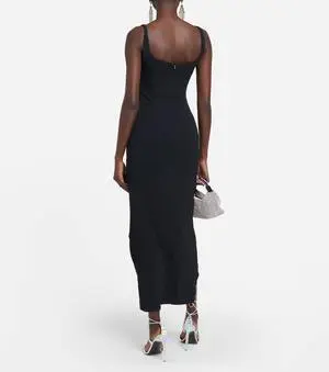 Giuseppe Di Morabito Crystal-embellished Maxi Dress