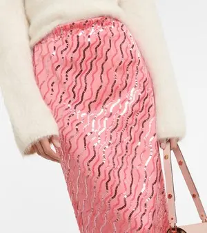 Marni Sequined Midi Skirt