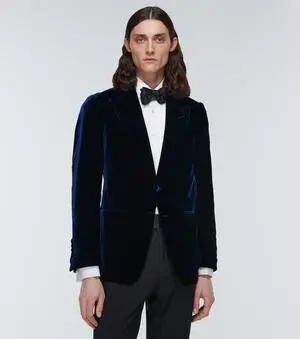 TOM FORD Shelton Velvet Blazer