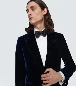 TOM FORD Shelton Velvet Blazer