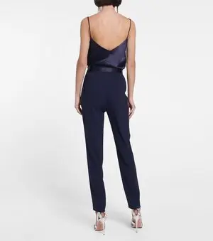 Galvan High-rise Slim Trousers
