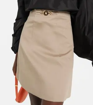 PATOU Cotton Mini Skirt