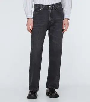 Our Legacy Third Cut Wide-leg Jeans - Grey