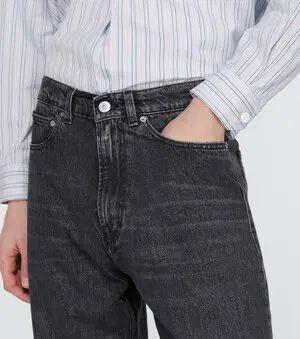 Our Legacy Third Cut Wide-leg Jeans - Grey