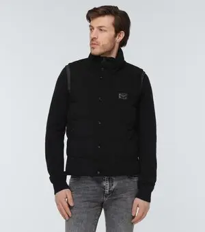 Dolce & Gabbana Padded Vest - Black