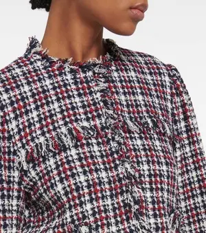 MARANT ETOILE Cotton-blend Tweed Jacket