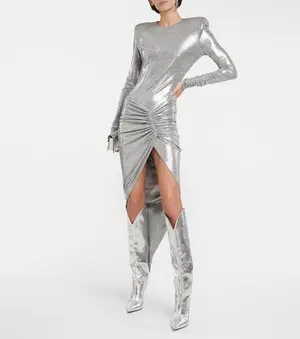 Alexandre Vauthier Jersey Midi Dress