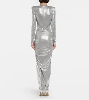 Alexandre Vauthier Jersey Midi Dress