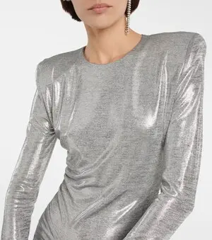 Alexandre Vauthier Jersey Midi Dress