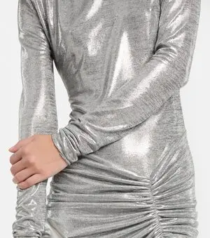 Alexandre Vauthier Jersey Midi Dress