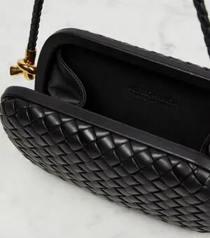 Bottega Veneta Knot On Strap Leather Shoulder Bag