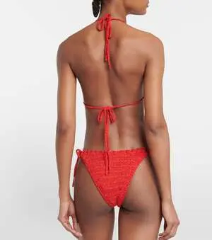 Magda Butrym Knit Bikini Top