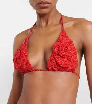 Magda Butrym Knit Bikini Top