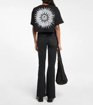 FRAME High-rise Skinny Jeans - Black