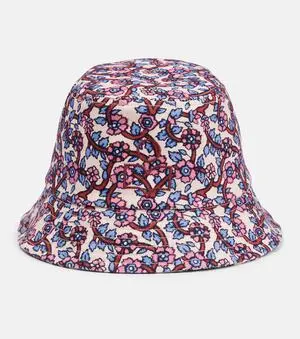Isabel Marant Haley Printed Bucket Hat - Multicoloured