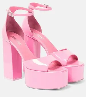 Paris Texas Tatiana Platform Sandals - Pink
