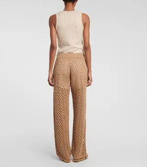 Brunello Cucinelli Cotton, Linen, And Silk Sweatpants