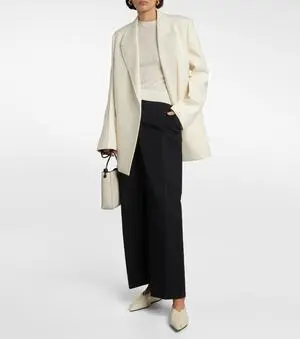 JIL SANDER Leather Ballet Flats