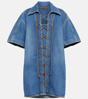 PETAR PETROV Amos Denim Minidress