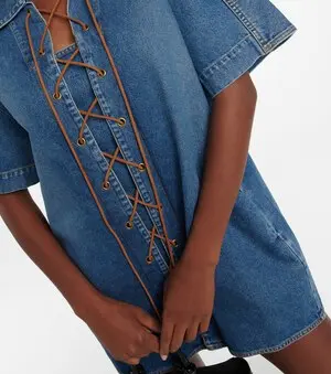 PETAR PETROV Amos Denim Minidress