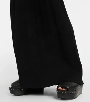 Rick Owens Padded Leather Platform Sandals