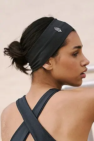 Free People Slam Dunk Silicone Grip Soft Headband Navy