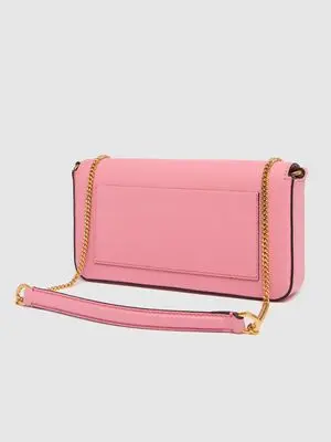 Valentino Garavani Vlogo Signature Leather Pouch