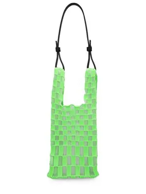 LASTFRAME Small Sheer Ichimatsu Market Bag
