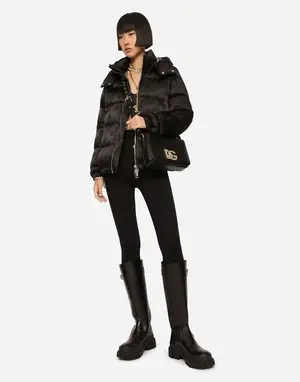 Dolce & Gabbana Dg Logo Down Jacket