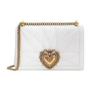 Dolce & Gabbana Dolce & Gabbana Devotion Shoulder Bag Optical_white