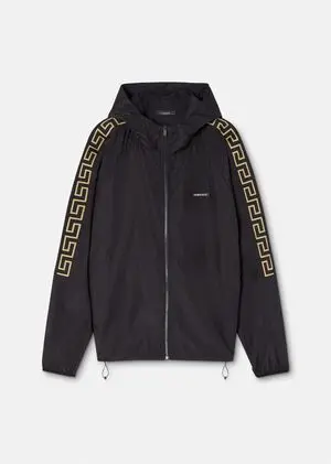 Versace Greca Nylon Gym Track Jacket