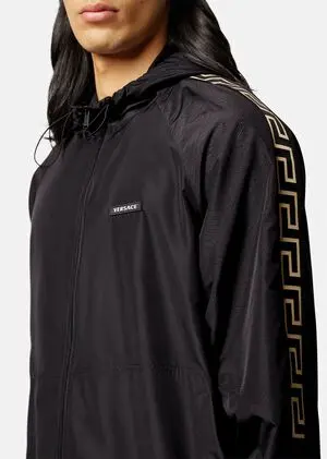 Versace Greca Nylon Gym Track Jacket