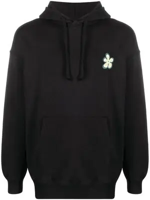 Camper Floral Print Cotton Hoodie