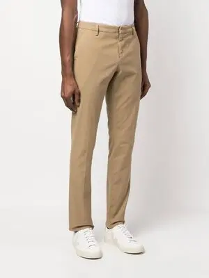 DONDUP Straight-leg Chino Trousers - Neutrals