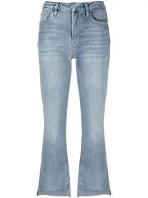 FRAME Cropped-leg Jeans