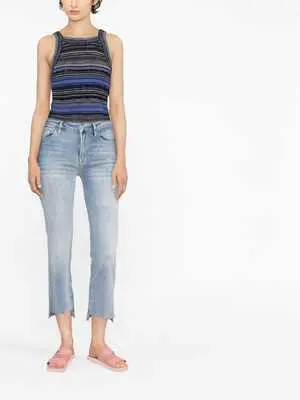 FRAME Cropped-leg Jeans