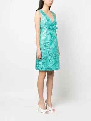 P.a.r.o.s.h Floral-embroidered Minidress