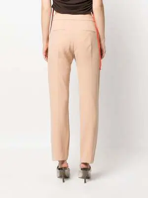 Alex Perry Pleated Straight-leg Trousers