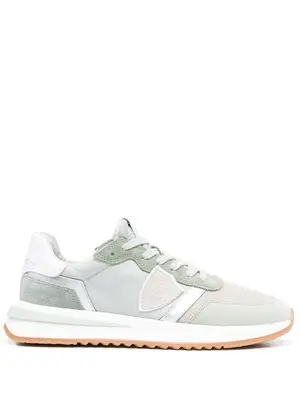 Philippe Model Low-top Suede Sneakers - Green