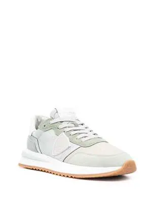 Philippe Model Low-top Suede Sneakers - Green
